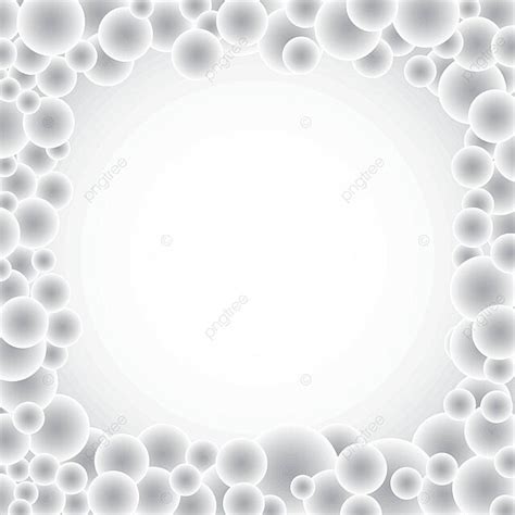Buble White Circles Frame Shape Area Gradient Vector Shape Area Gradient Png And Vector With