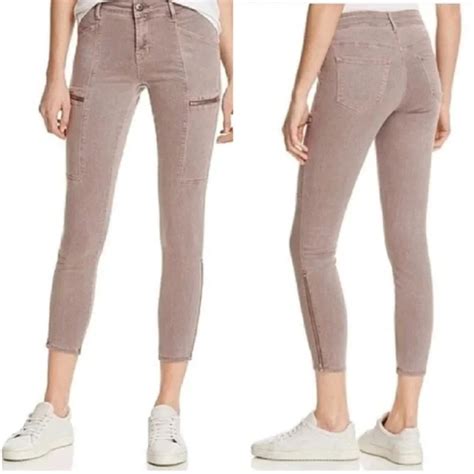 Pistola Hunter Skinny Cargo Ankle Zip Moto Stretch Li Gem