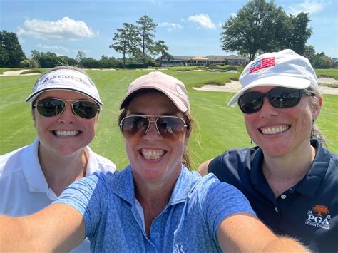 Enjoyed A Round Of Golf With Shawn Moorehead Sowers And Jessica Graber