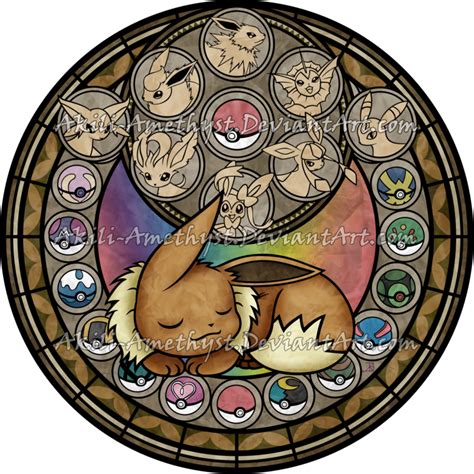 Sg Eevee By Akili Amethyst On Deviantart Pokemon Eeveelutions