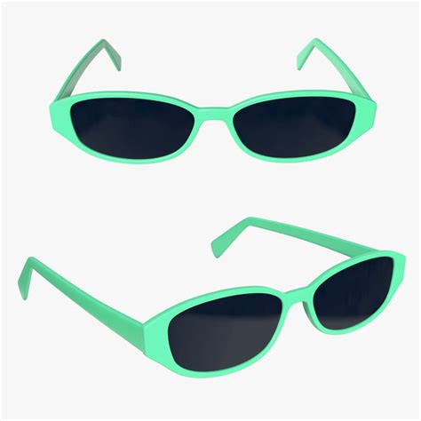 Modern Sunglasses 3d Model Download Accessories On