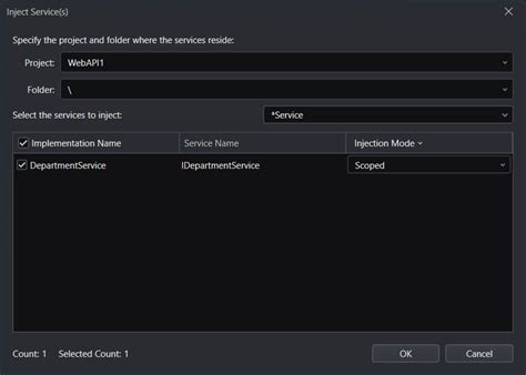 Create A Web API
