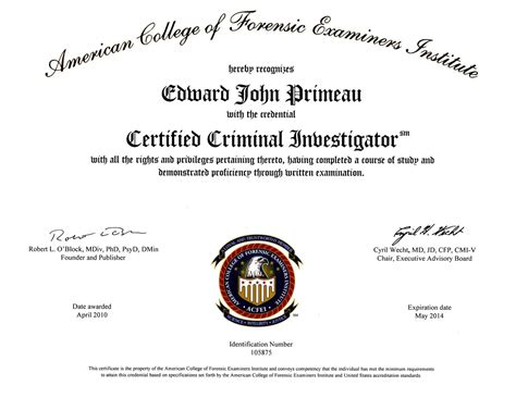 Forensic Science Online Forensic Science Certification Programs