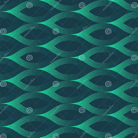 Exotic Scale Seamless Pattern Trendy Vector Bright Turquoise Abstract Background Stock Vector