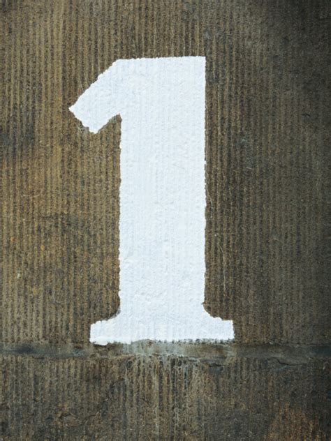 Numerología significado del número 1