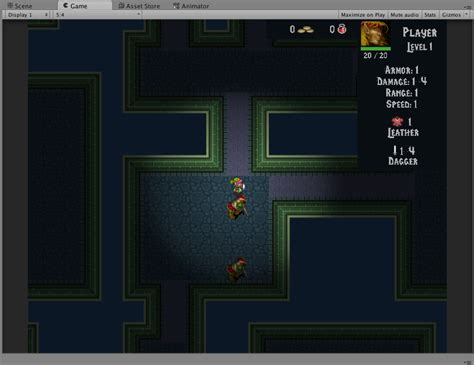 Random 2d Dungeon Generation In Unity Using Bsp Binary Space Partitioning Trees Romain Beaudon