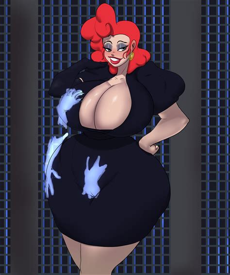 Rule 34 1girls Beetlejuice Big Breasts Cleavage Clothed Clothing Delia Deetz Female Female