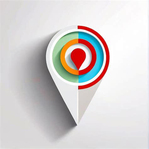 Premium Photo 3d Gps Icon Pin Marker Location Map Pointers