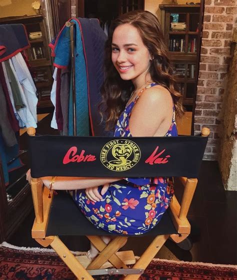 Mary Mouser Karate Kid Atrizes Series E Filmes