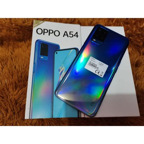 Jual Oppo A54 Ram 4 64 Vs 6 128 Pernah Pakai Shopee Indonesia