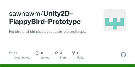 Github Sawnawm Unity D Flappybird Prototype No Bird And Big Pipes Just A Simple Prototype
