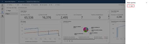 create a dashboard base query azure data explorer microsoft learn