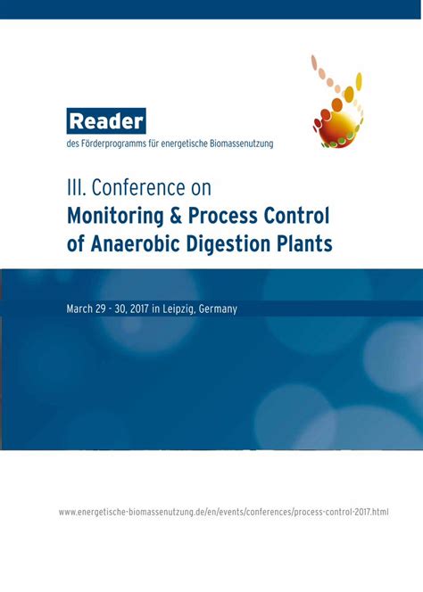 Pdf Monitoring And Process Control Of Anaerobic Digestion Plants · Pdf