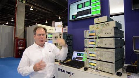 Optical Modulation Analyzer Demo At ECOC 2015 Tektronix