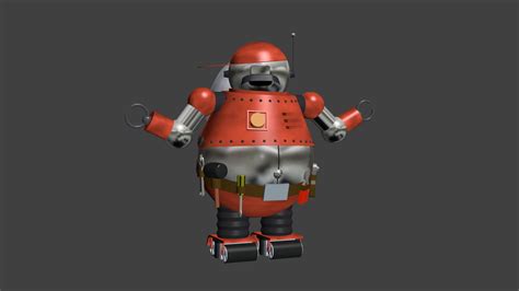 My Tex The Robot 3d Model Fixed By Tcfpfonda On Deviantart