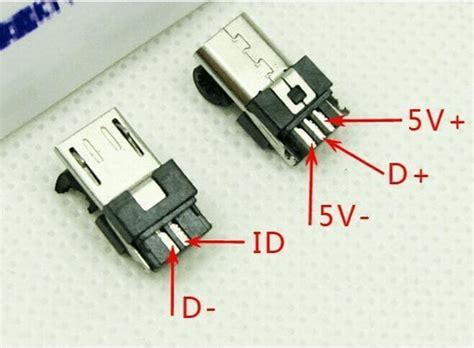CONECTOR MICROUSB MICRO B M PARA SOLDAR Tiendatec Es