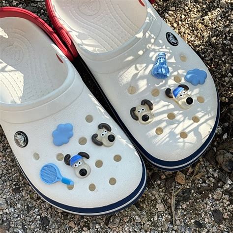 🏸배드민턴🏸 운동하는 그로밋 신발 파츠 꾸미기 세트 8p 새학기 실내화 신꾸템 에이블리