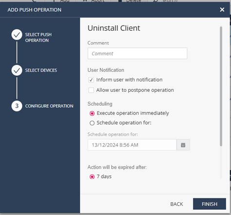 solved does manually uninstalling the endpoint client age check