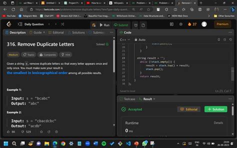 Sarjeet Singh On Linkedin 365daysofcode Codingchallenge Programming Algorithm Problemsolving