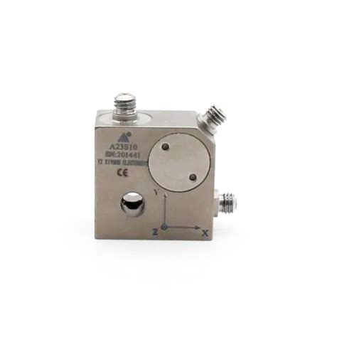 Measuring Shock And Vibration With 3 Axis Iepe Piezoelectric Vibration Accelerometer Sensor