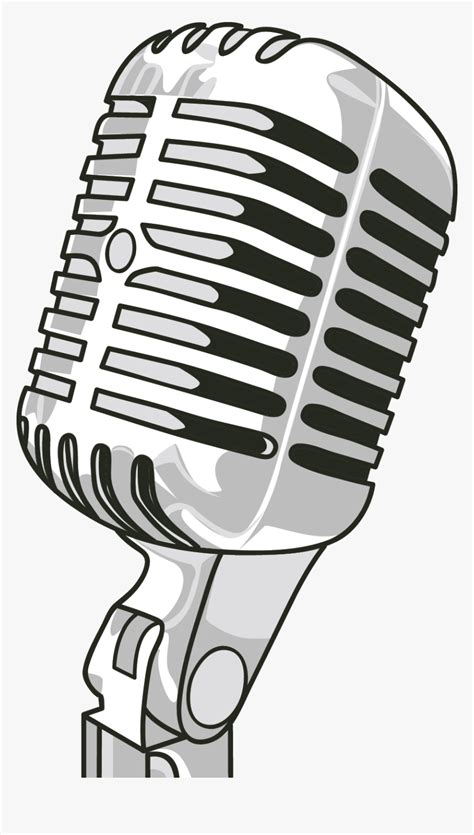Radio Microphone Clip Art Microphone Clipart Hd Png Download