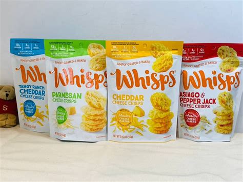 【sunny Buy】whisps Cheese Crisps 195 Oz 4 Flavors Sunnybuy美國代購buyandship