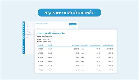 จัดการสต็อกและต้นทุนร้านขายของชำด้วยรายงานสินค้าคงเหลือ