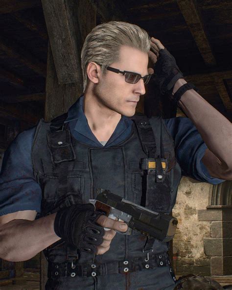 Pin De Aurora Em Resident Evil Albert Wesker