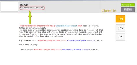 C DispatcherTimer Stop When Window Application Hanged Stack Overflow