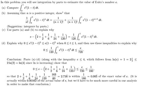 Solved In This Problem You Will Use Integration By Parts To Chegg Com