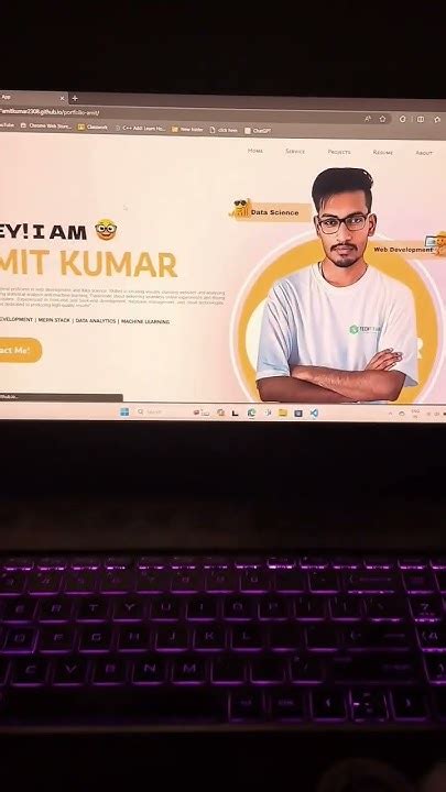 Portfolio Website Using Reactjs Reactjs Portfolio Portfolio Youtube