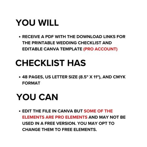 Lavender Wedding Checklist Printable Planning Template Wedding