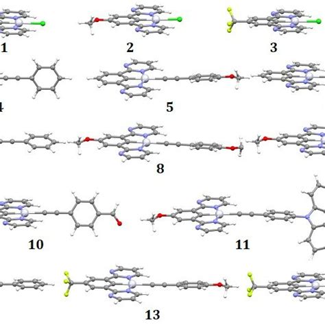 Fig S30 Dft Optimized Structures Of Compounds 1 14 Download Scientific Diagram