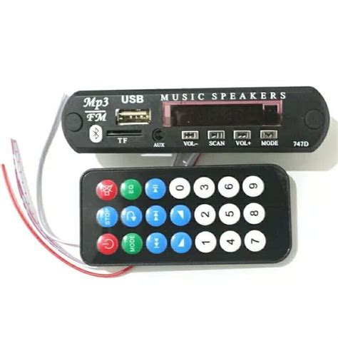 Kebidu USB MP3 Player Dekoder Board TF Radio FM AUX Modul 58 OFF