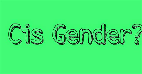 The Intersex Roadshow Cis Gender Trans Gender And Intersex