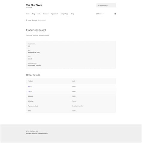 How To Create A Custom Woocommerce Thank You Page Iconic