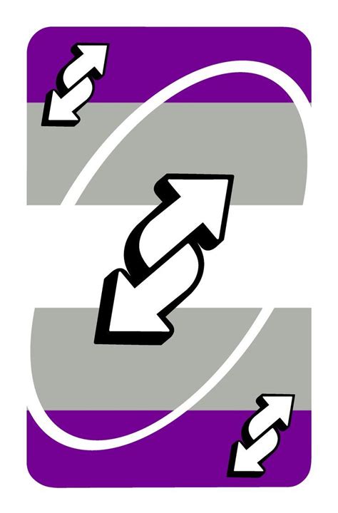 Greysexual UNO Reverse Card Uno Cards Lgbtq Pride Flags