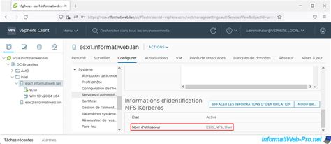 Create A Nfs 41 Datastore On Vmware Vsphere 67 Vmware Tutorials