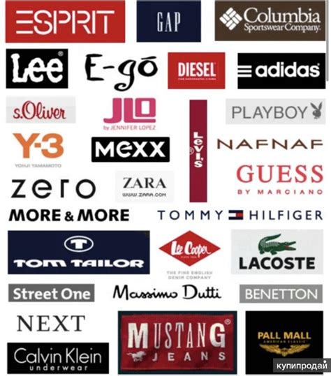 Логотипы Брендов Одежды В Картинках С Названиями – Telegraph