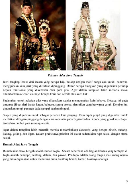 Makalah Budaya Daerah Indonesia Jawa Tengah