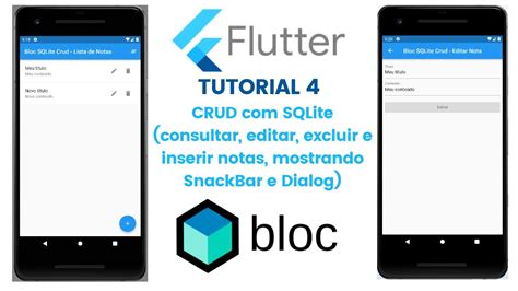 flutter bloc tutorial 04 crud com sqlite youtube