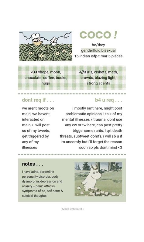 Carrd Inspo Web Graphic Design Inspo Layout