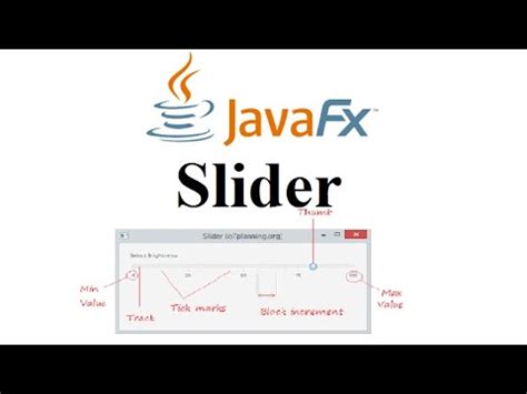 JavaFX Tutorial Slider Event ChangeListener JavaFX YouTube