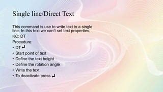 AutoCAD Basics And Advanced Modelling And Drafting PPT