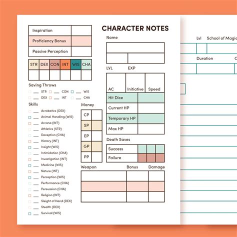 Dnd Session Notes Template At A Glance