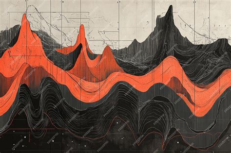 Binary Operations Chart In Orange And Black Premium Ai Generated Image