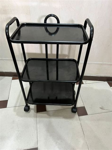 Trolley 3 Tray Wheels Moving Trolley Side Table Trolley Kitchen Trolley Daraz Pk