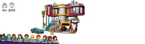 Lego Friends Andrea Modern Mansion Customizable 4 Story Playset