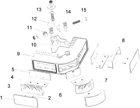 一种组合式大角度led工作灯 爱企查
