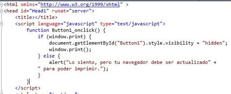 Ocultar Botón Al Imprimir Una Web